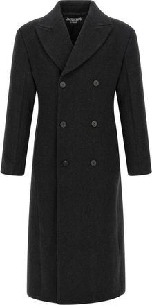 Jacquemus Le Manteau Tailleur - Homme - Manteaux - Gris - Taille: M