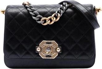 Chanel Pre-owned Vintage Satchel - Femme - Pre-owned - Noir - Taille: ONE Size