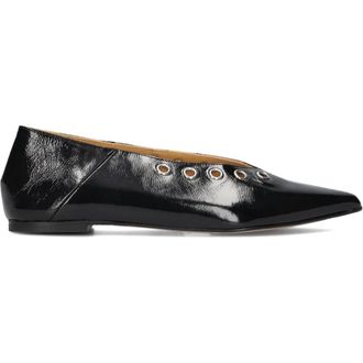 Toral Shoes Schwarze Ballerina Flats f&uuml;r Damen - - Shoes - Damen - Schwarzk - 38 EU