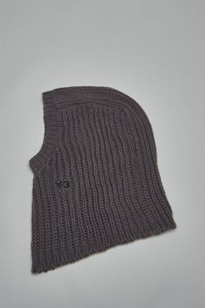 Yohji Yamamoto Knit Hood Granit