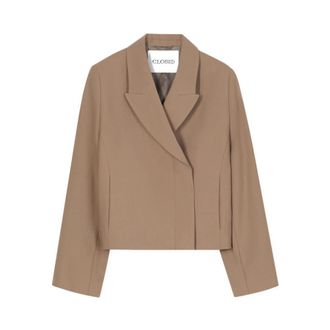 Closed Blazer - - Jackets - Damen - Braun - L