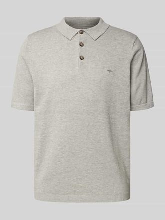 Fynch-Hatton Regular Fit Poloshirt in Strick-Optik