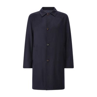 Kired Kired, Homme, Manteaux, Bleu, Taille: L Manteau Peak Réversible