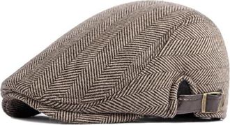 Generic Béret réglable pour garder au chaud léger style britannique gentleman homme pour voyage homme hiver chaud chapeau britannique rétro en laine béret moy