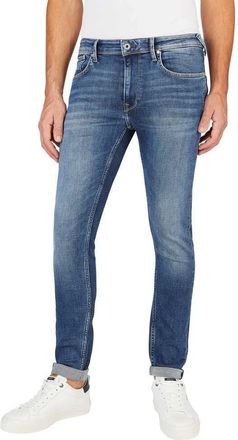 Pepe Jeans London Herren Finsbury Jeans, Blau (Denim-hs6), Bundweite: 91 cm, beinlänge: 76 cm (36 W / 30 L)