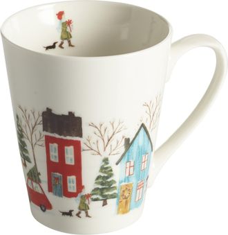 N&auml;&auml;sgr&auml;nsg&aring;rden 108000 - Kaffeebecher, Tasse, Winter, Porzellan, 10cm, 300ml