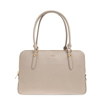 Furla Femme, Sacs, Beige, Taille: ONE Size Giulia Large Bag