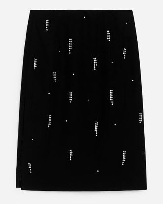 Arket Midirock Mit Strass -Schwarz