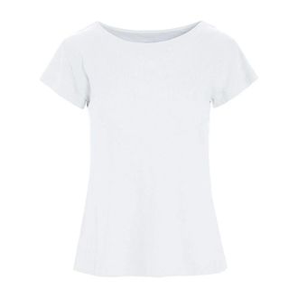Bitte Kai Rand Femme, Tops, Blanc, Taille: 46 FR Naibu Rib T-shirt