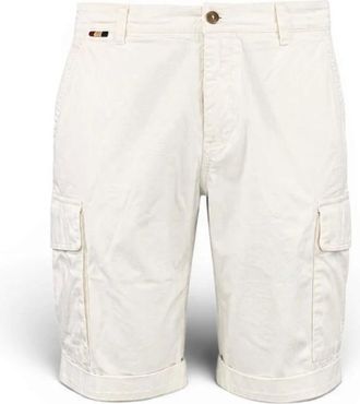 Mason's Homme, Shorts, Blanc, Taille: M Chile Bermuda Shorts