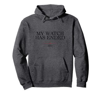 Game of Thrones Watch Has Ended Pullover Hoodie