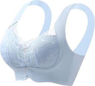Generic Soutien Gorge Invisible Soutien Gorge sans Armature Brassiere Femme Tous Les Jours Grande Taille D&eacute;collet&eacute; V Profond Seamless Fin Poitrine G&eacute;n&eacute;reuse E