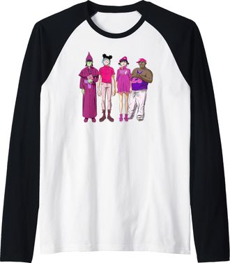 Gorilla Cracker Island Group Raglan