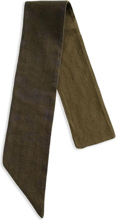 Ziggy Chen foulard à motif en jacquard - Vert