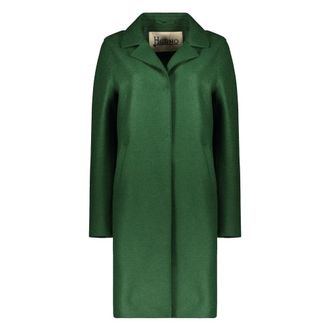 Herno Mantel bis &uuml;bers Knie - - Coats - Damen - Gr&uuml;n - XS