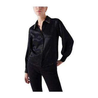 Salsa Shirts - - Blouses & Shirts - Damen - Schwarzk - M