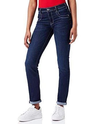 Tom Tailor 10622022 Alexa Straight Jean Droit Alexa Femme,10282 - Dark Stone Wash Denim (new),30W / 30L