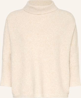 someday Someday Rollkragenpullover Tiola Aus Bouclé beige