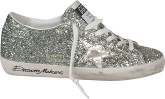 Golden Goose Femme, Chaussures, Gris, Taille: 37 EU Super-Star Baskets