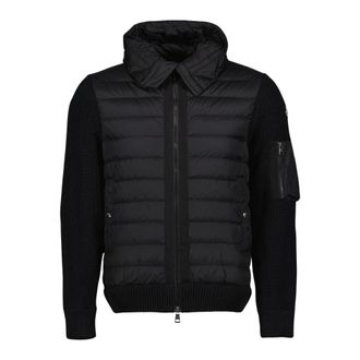 Moncler Homme, Vestes, Noir, Taille: L Veste bi-mati&egrave;re