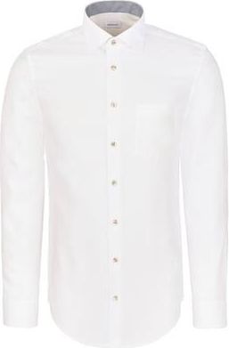 Seidensticker Chemise col classique en coton