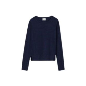 Closed Rundhals-Jersey - - Knitwear - Damen - Blau - S