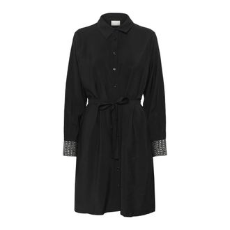 Kaffe Damen, Kleider, Schwarzk, 2XLGr&ouml;&szlig;e