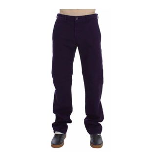 Gianfranco Ferre Lila Stretch Slim Chinos - - Trousers - Herren - Lila - M