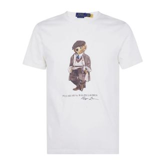 Polo Ralph Lauren Homme, Tops, Blanc, Taille: L T-Chemises