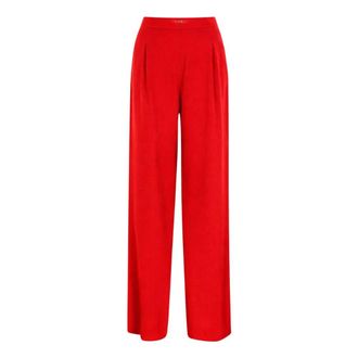 Max Mara Femme, Pantalons, Rouge, Taille: 34 FR Max Mara Studio Pantalon