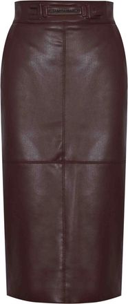 Elisabetta Franchi Jupe Midi - Marron