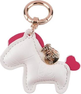 Generic Porte-clés en forme de petit cheval - Petit pendentif animal de dessin animé, porte-clés portable multifonction, porte-clés en forme de cheval, porte-