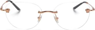 Versace Rimles Brille - Gold