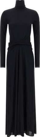 Fabiana Filippi Robe Au Genou - Bleu