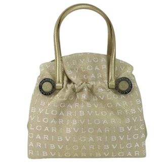 Bulgari Pre-owned Canvas Handbag - - Pre-owned - Damen - Beige - ONE SIZE