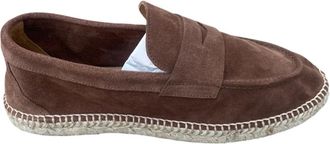 Lardini Homme, Chaussures, Brun, Taille: 44 EU Espadrilles Penny en Su&egrave;de
