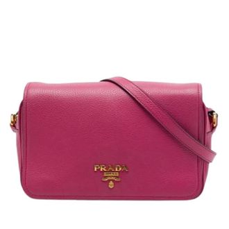 Prada Sac bandouli&egrave;re vintage doccasion - Femme - Pre-owned - Rose - Taille: ONE Size