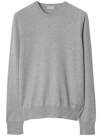 Burberry pull en cachemire - Gris
