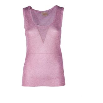 PHO Firenze Femme, Tops, Rose, Taille: 38 FR D&eacute;bardeur L&eacute;ger en Viscose