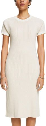 Esprit Damen 024ee1e337 Kleid, 273/Beige 4, M