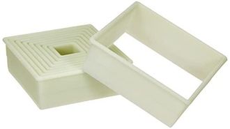 Ibili 784203 Lot de 9 emporte-pièces carré lisse