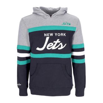 Mitchell & Ness NFL Headcoach Hoodie Schwarz - - Sweatshirts & Hoodies - Herren - Mehrfarbig - XL