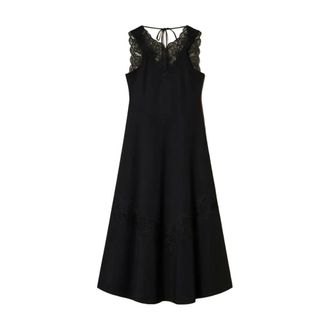 Twinset Damen, Kleider, Schwarzk, MGr&ouml;&szlig;e