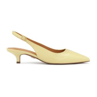 Kazar Hellgelbe niedrige Absatzpumps - - Shoes - Damen - Gelb - 38 EU