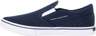 Tommy Hilfiger Herren Vulc Core Slip on Fm0fm05689 Low Top, Blue (Desert Sky), 43 EU
