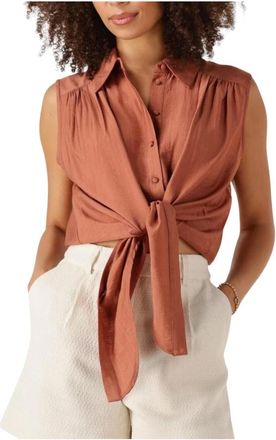 Minus Damen, Blusen & Hemden, Orange, XLGr&ouml;&szlig;e