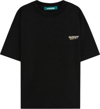 Barrow Barrow, Homme, Tops, Noir, Taille: XL Jersey T-Shirt