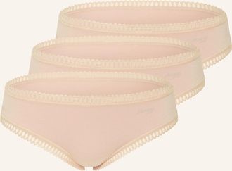 sloggi 3er-Pack Panties Go Crush braun