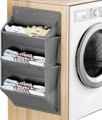 Generic RV Schuhorganizer - Organizer Kleiderschrank mit 3 Ebenen - H&auml;ngeregal f&uuml;r Eingang, Waschk&uuml;che, Schlafzimmer, Kabine, K&uuml;chenschrank