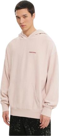 1989 STUDIO 1989 Studio, Homme, Sweatshirts et sweats &agrave; capuche, Rose, Taille: M Logo Sweat &agrave; capuche